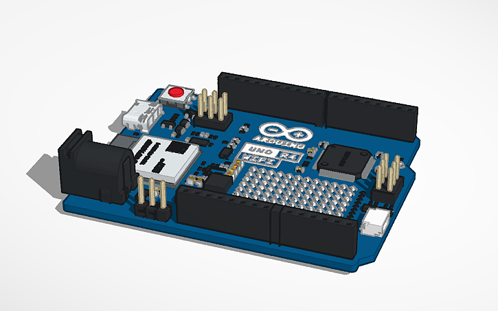 3d Design Arduino Uno R4 Wifi Tinkercad 4840