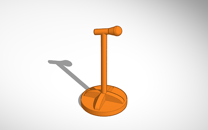 3D design Scott Pilgrim Mic - Tinkercad