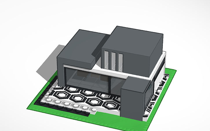 3D design cool home - Tinkercad