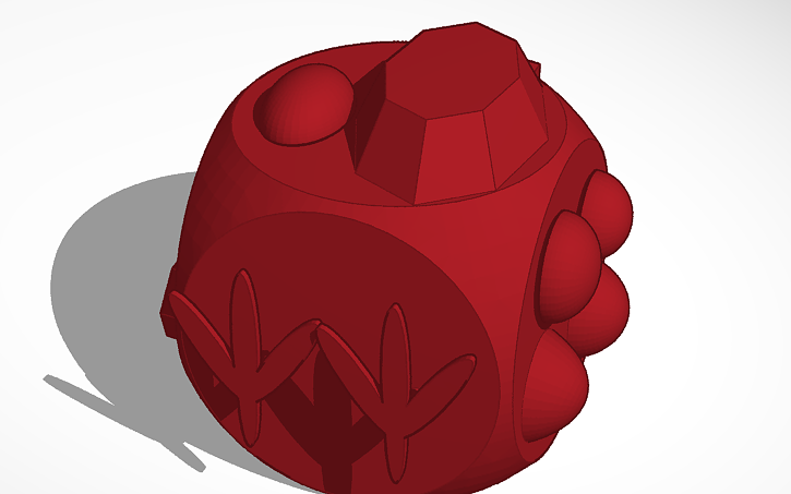 3d Design Fidget Cube Tinkercad