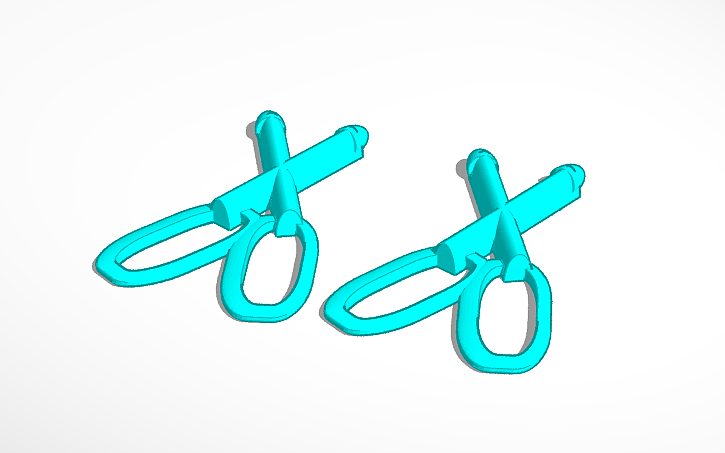 3D design Powerful scissors(printable) | Tinkercad