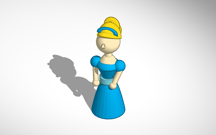 3D design Cinderella | Tinkercad
