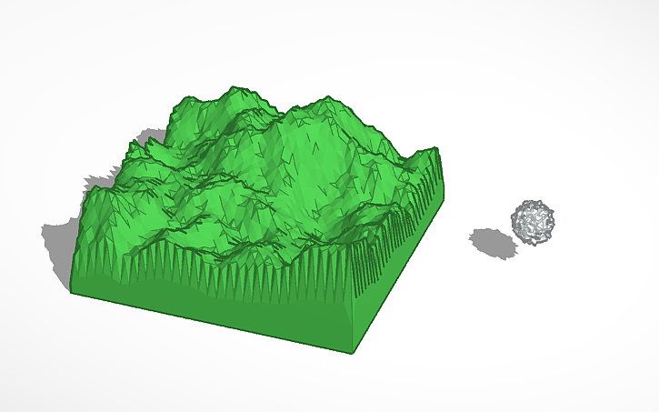 3D design hills - Tinkercad
