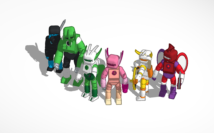 3D design my bots mini squad | Tinkercad