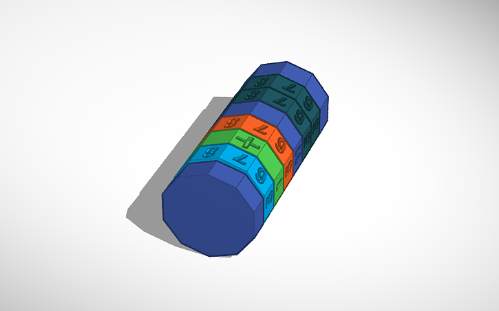 3D design Math Spinner Rodrigo Garland - Tinkercad