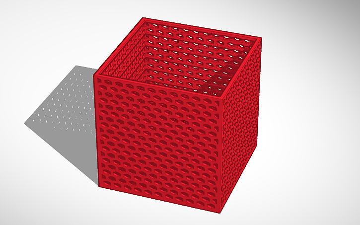 3D design Small storage box - Tinkercad