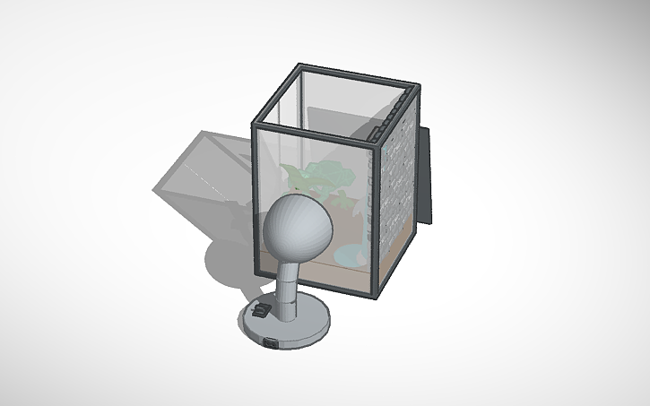 3D design Lizard Terrarium | Tinkercad