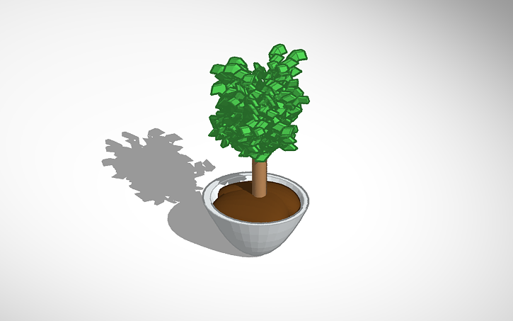3D design Bush - Tinkercad