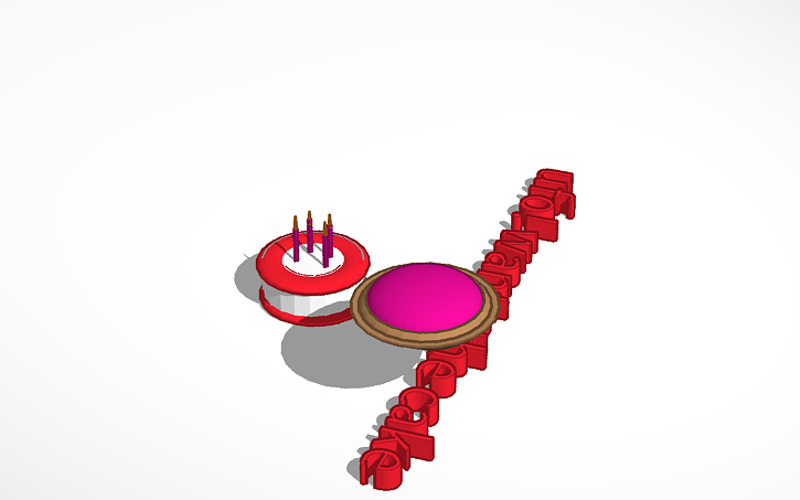 3D design CAKE! - Tinkercad
