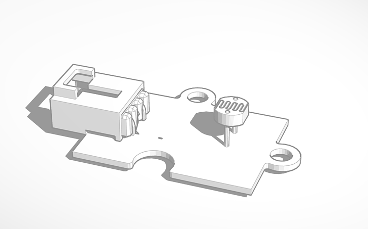 3D design Sensor_LDR Sensors BQ Kit - Tinkercad