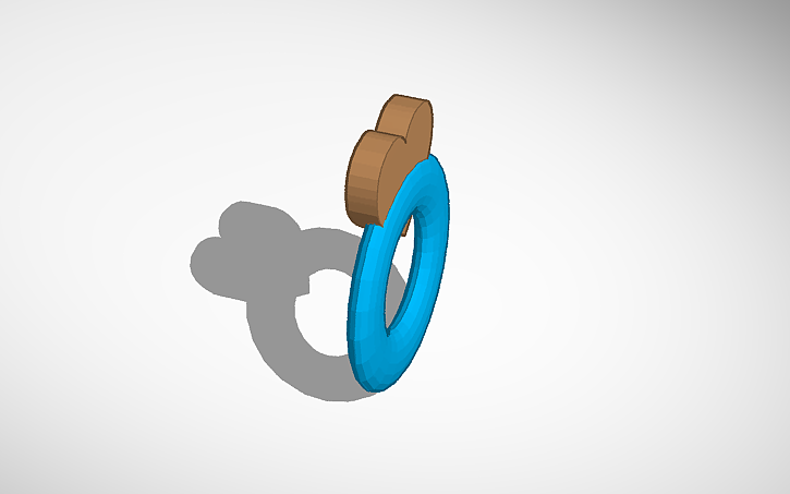 3D design ring - Tinkercad