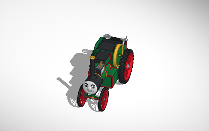 3D design Copy of Trevor the Traction Engine Beta - Tinkercad