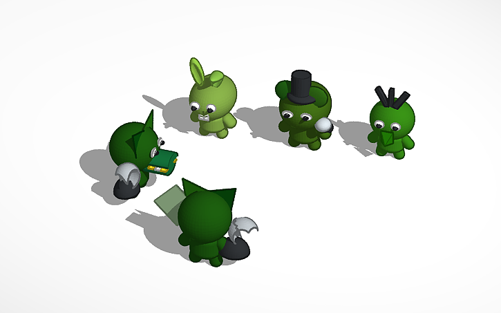 3D design Derpy FNAF 3 - Tinkercad