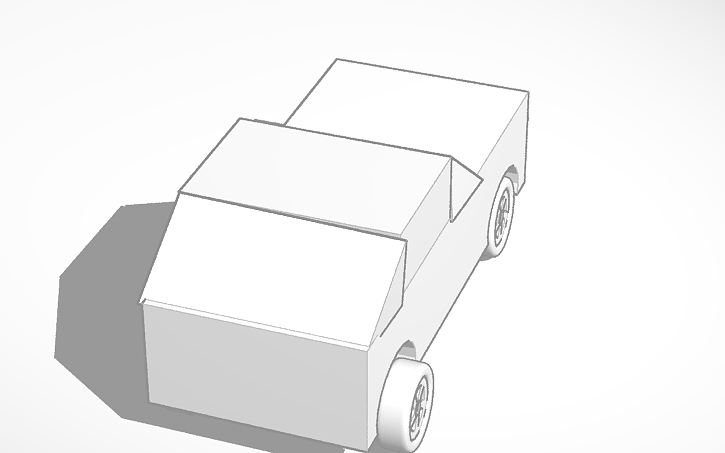 3D design Car - Tinkercad
