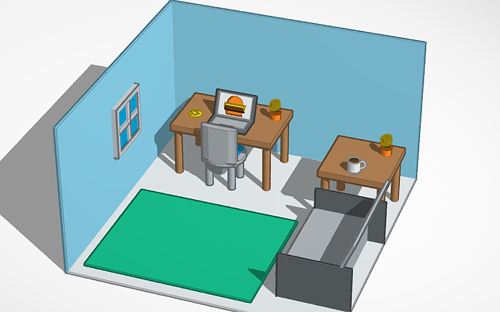 3D design Room - Tinkercad