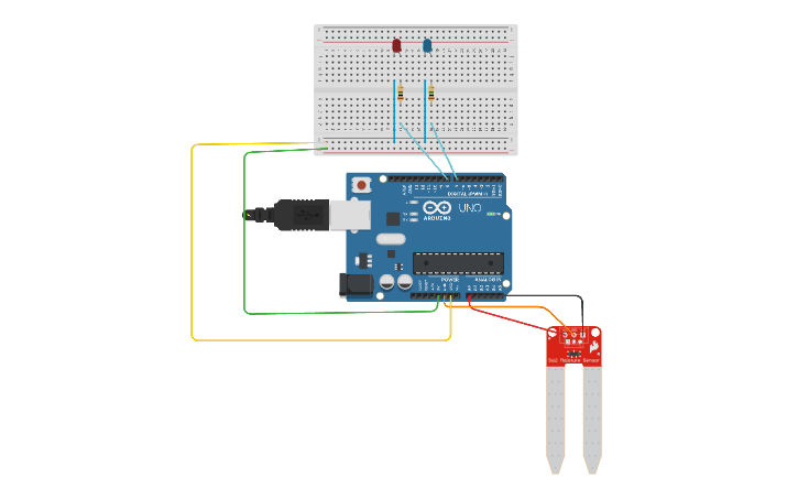 Circuit Design ธนาพร มักพิมล 4 4 35 ค่าความชื้น Tinkercad