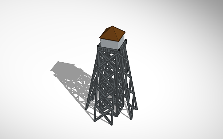 3D design Watchtower - Tinkercad