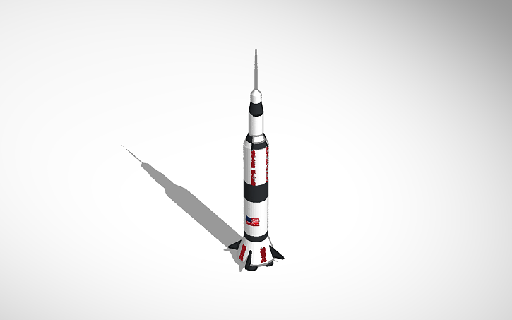 3D design Nasa spaceship - Tinkercad