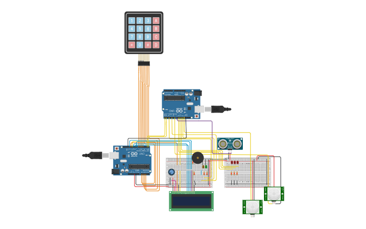 Circuit design Trab final | Tinkercad