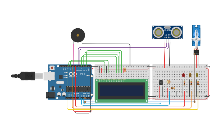 Circuit Design Arduino Project Tinkercad