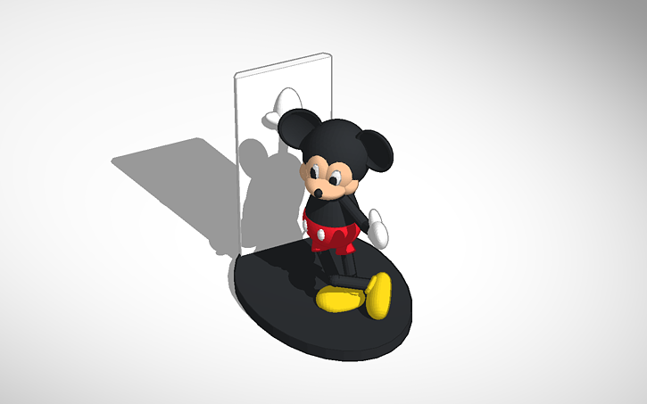 3D design #MickeyMouse #characters | Tinkercad