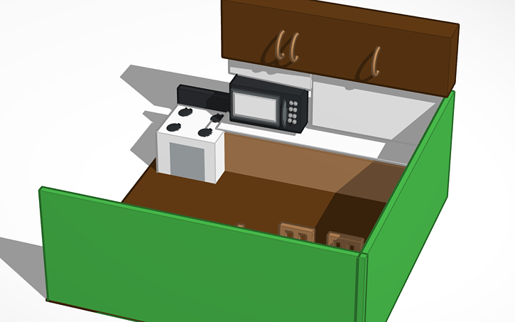 3D design Kitchen - Tinkercad