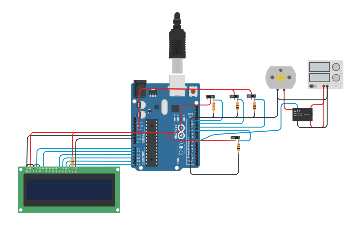 Circuit Design Projeto Tinkercad