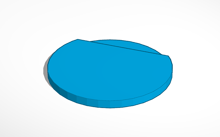 3D design 3D Print - Helper Corner Disc v1 | Tinkercad