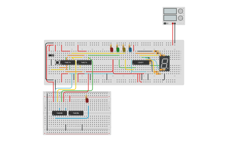 Circuit design 3.1.3 West | Tinkercad