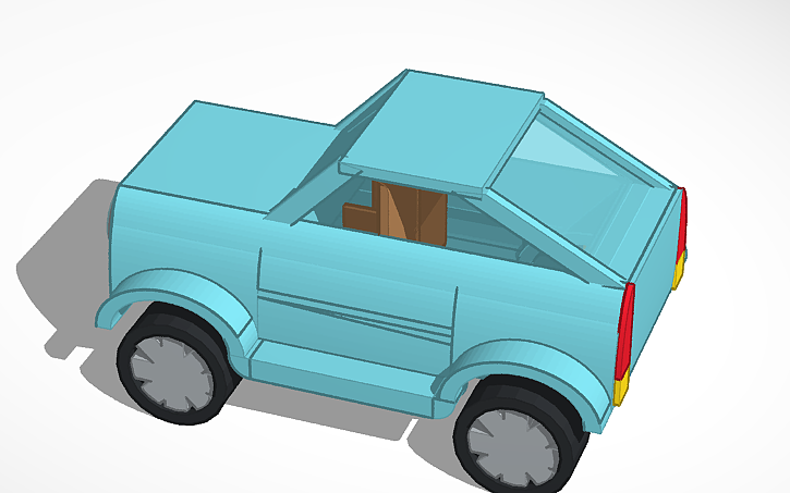 3D design Jeep - Tinkercad