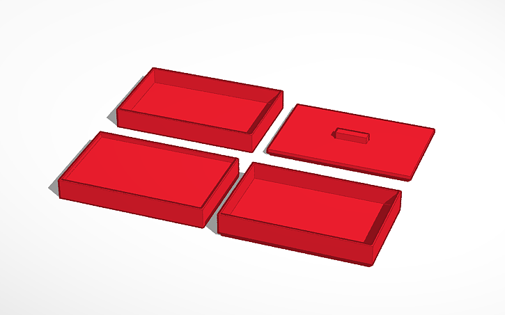 3d Design Stackable Box Tinkercad