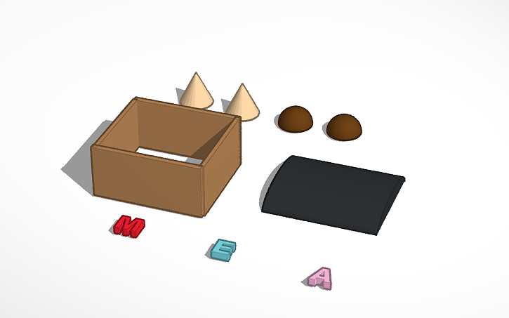 3D design Mea Mall - Tinkercad