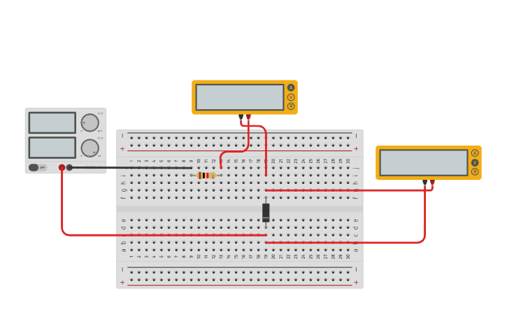 Circuit design zener diode - Tinkercad