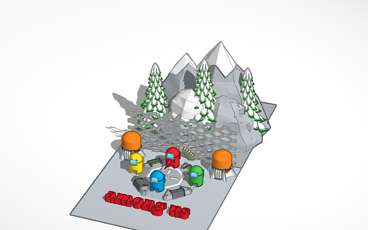 3D design Among Us | Tinkercad
