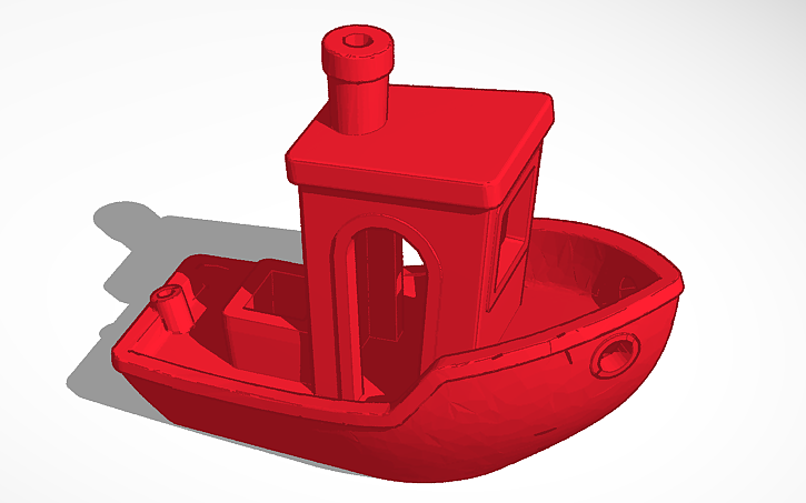 3D design benchy - Tinkercad