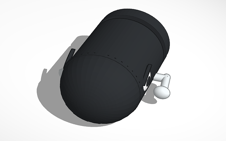 3D design Mario bullet - Tinkercad