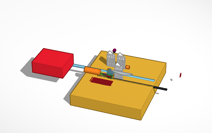 3D design Large Air Mass Solar Power Generator - Tinkercad