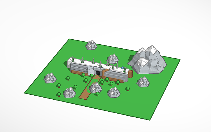 3D design Bat-Cave (Batmanin Mağrası) | Tinkercad