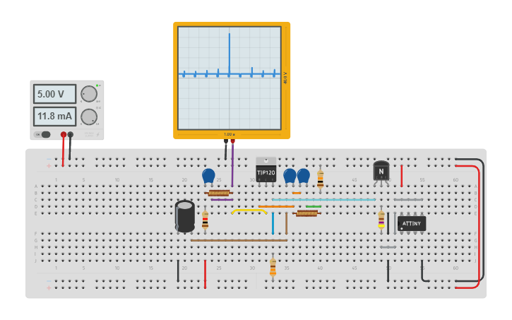 Circuit design EMF essais v4.0 - Tinkercad