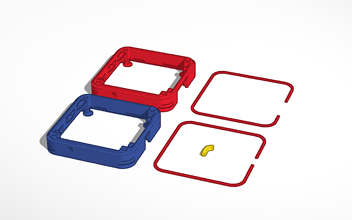 3D design IoTT Cube IBT-2 Powershield Frame Rev 2 - Tinkercad