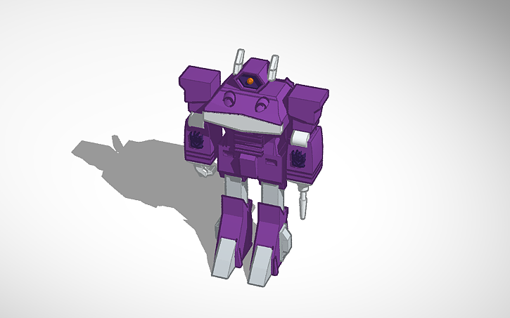 3D design Shockwave G1 - Tinkercad