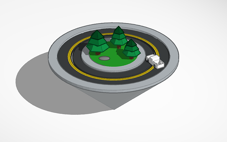 3D design Drifting Car SimLab - Tinkercad