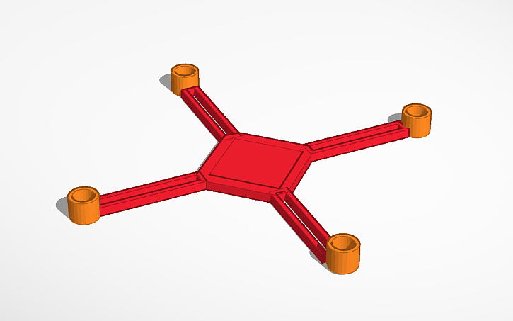 3D design Drone - Tinkercad