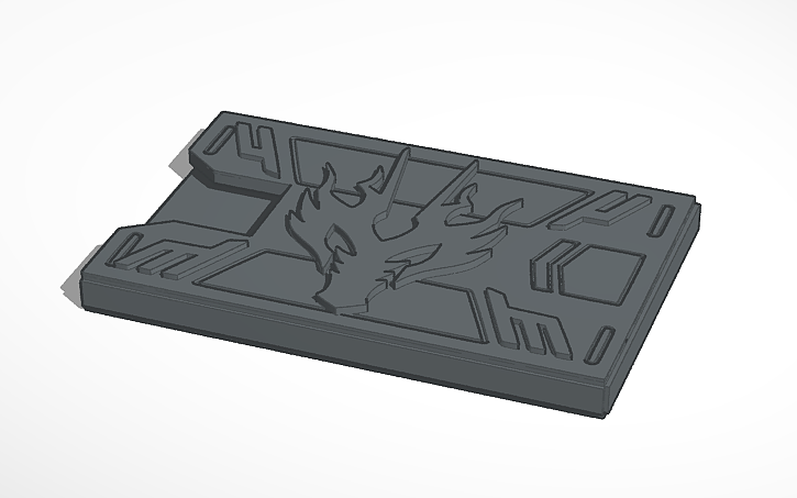 3D design Kamen Rider Ryuga Deck - Tinkercad