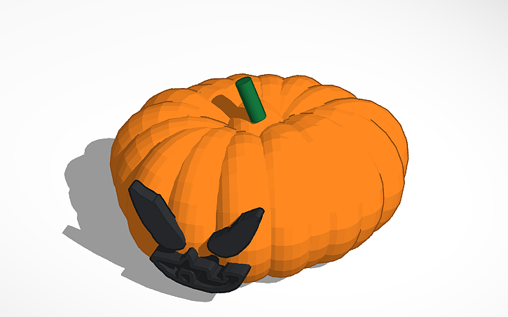 3D design Pumpkin | Tinkercad