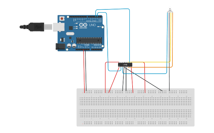 Circuit design 12V LED strip through a ULN2003 driver IC (Darlington ...