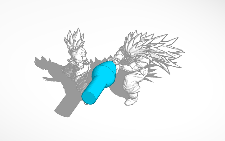 3D design Goku | Tinkercad