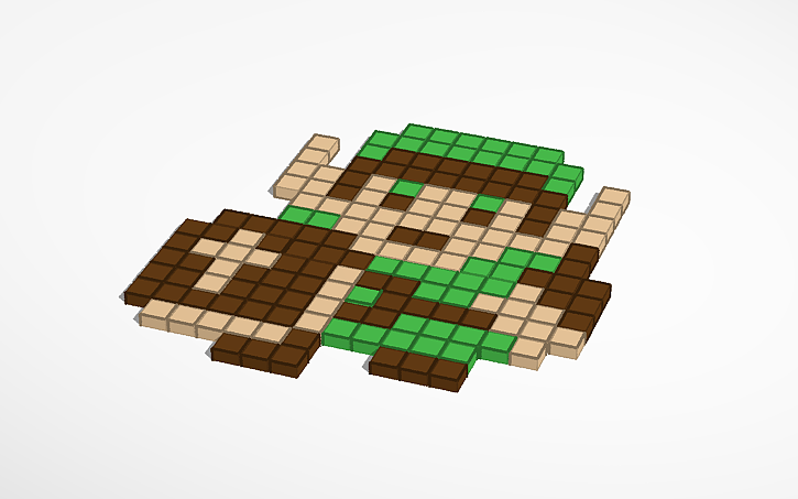 3D design NES-Style Link - Tinkercad