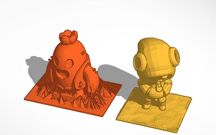 3D design Brawl Stars - Tinkercad
