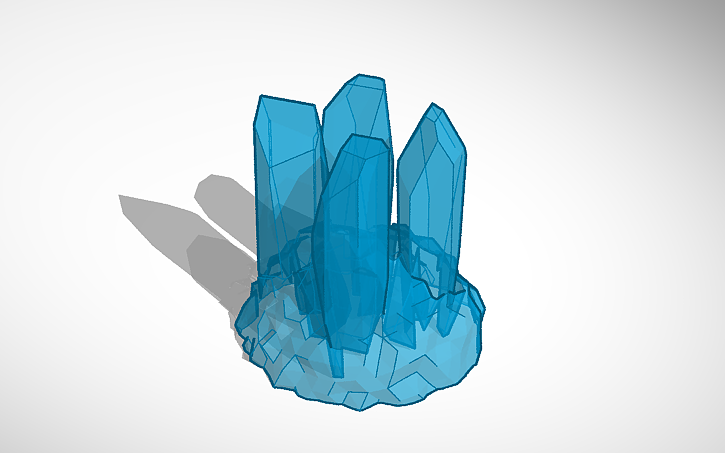 3D design Crystal puzzle tutorial | Tinkercad